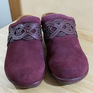 Sofft Shoes | Red Leather Clog | Poshmark